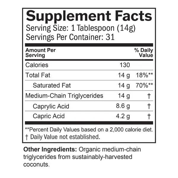 BRAINMD Brain Mct Energy 473 Milliliters