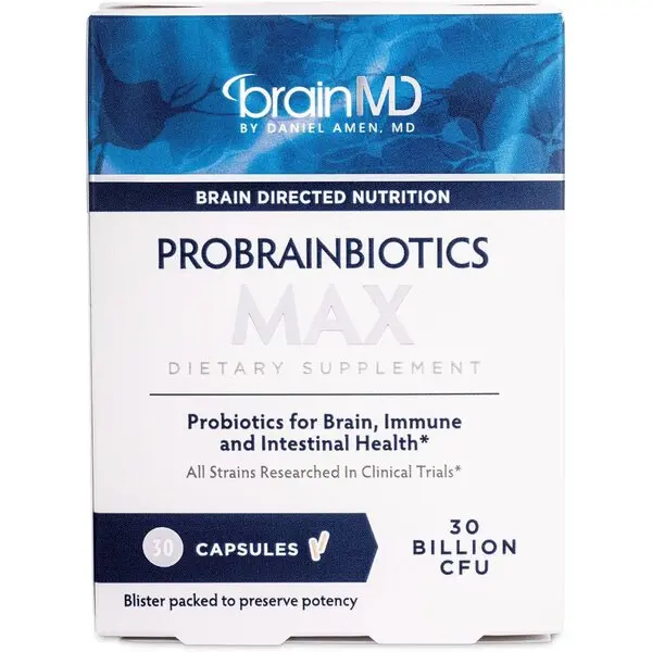 BRAINMD Probrainbiotics Max 30 Capsules - One-color