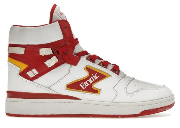 ETONIC The Dream 1in High-top Sneakers - White/red