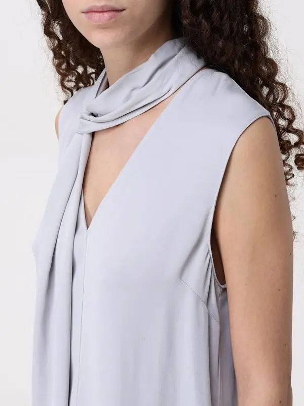 Patrizia Pepe Sleeveless Draped Top