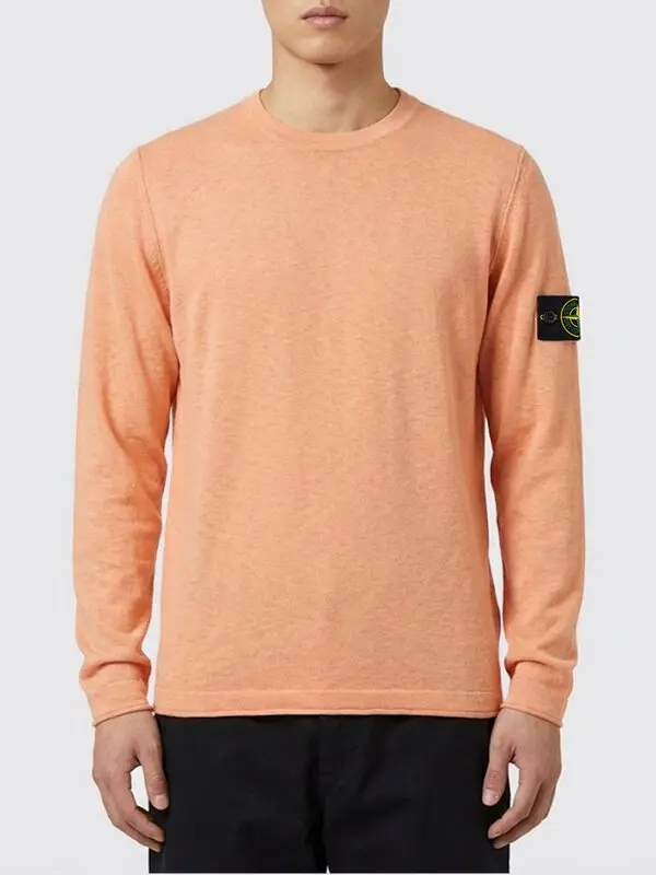 Stone Island Crew Neck Sweater - Pink