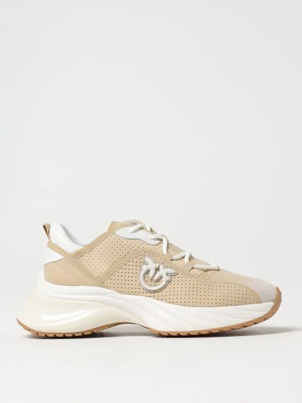 Pinko Low Top Sneakers - Beige