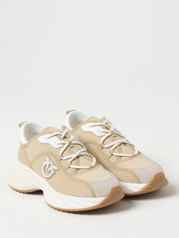 Pinko Low Top Sneakers - Beige