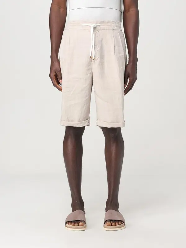 Brunello Cucinelli Drawstring Shorts - Beige