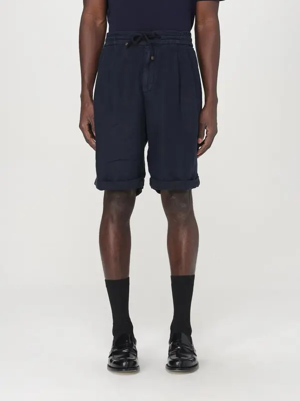 Brunello Cucinelli Drawstring Shorts - Blue
