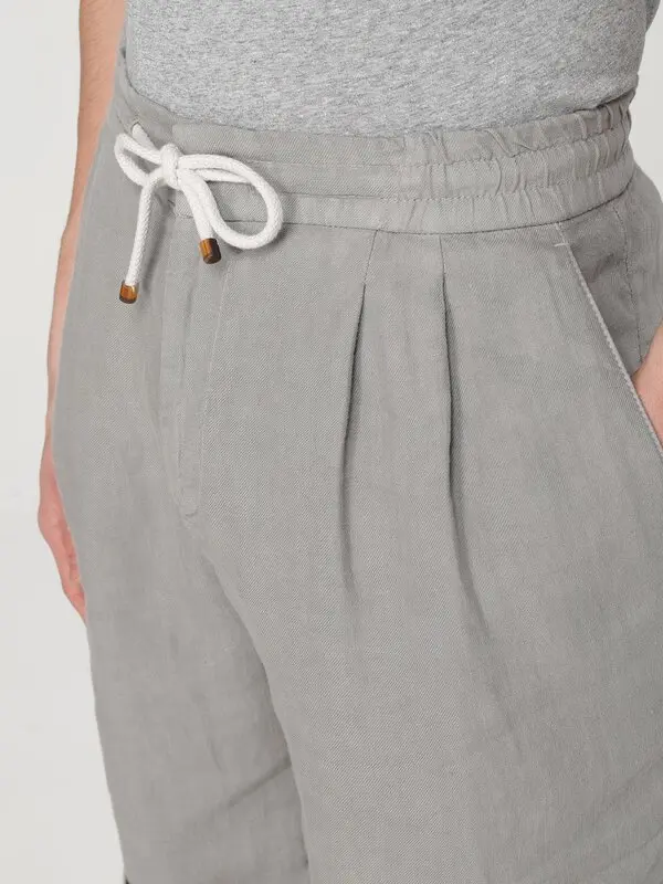 Brunello Cucinelli Drawstring Shorts - Grey