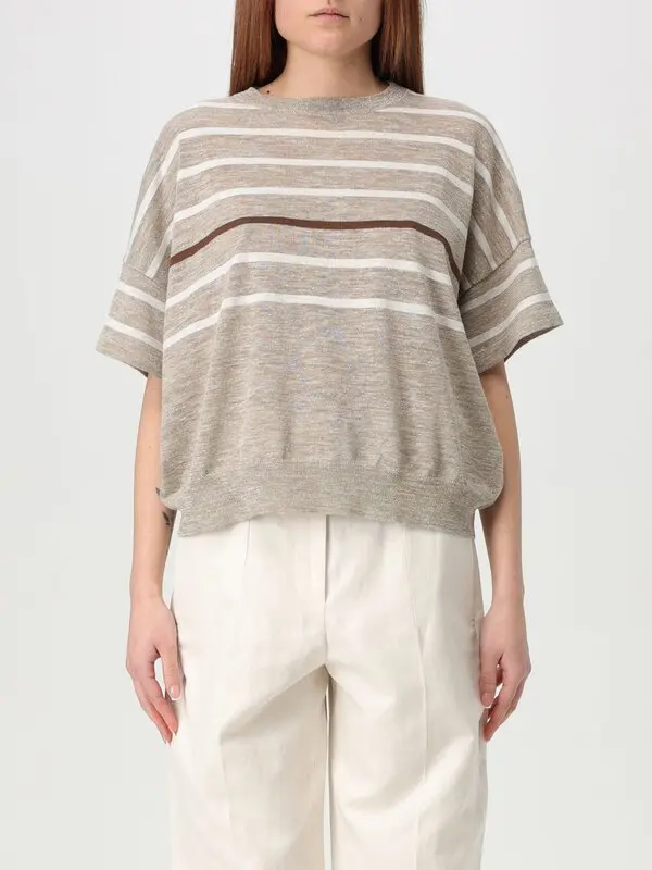Brunello Cucinelli Striped Sweater