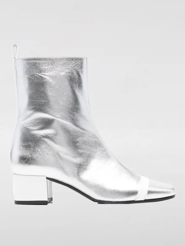 CAREL Metallic Ankle Boots - Silver