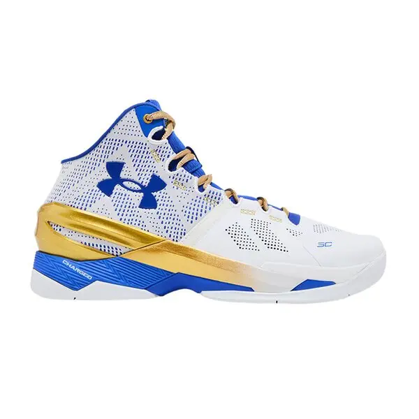 Under Armour Curry 2 Retro 'gold Rings' 2024 Sneakers - White