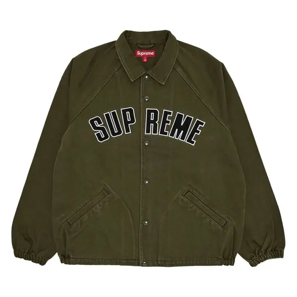 Supreme Arc Denim Coaches Jacket - Green