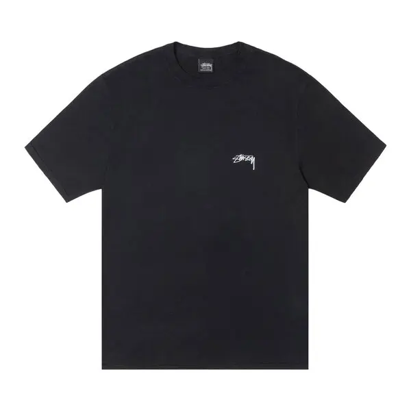 StÜssy Smooth Stock Tee - Black