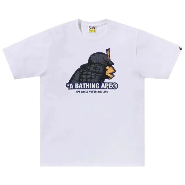 A BATHING APE Samurai Tee - White