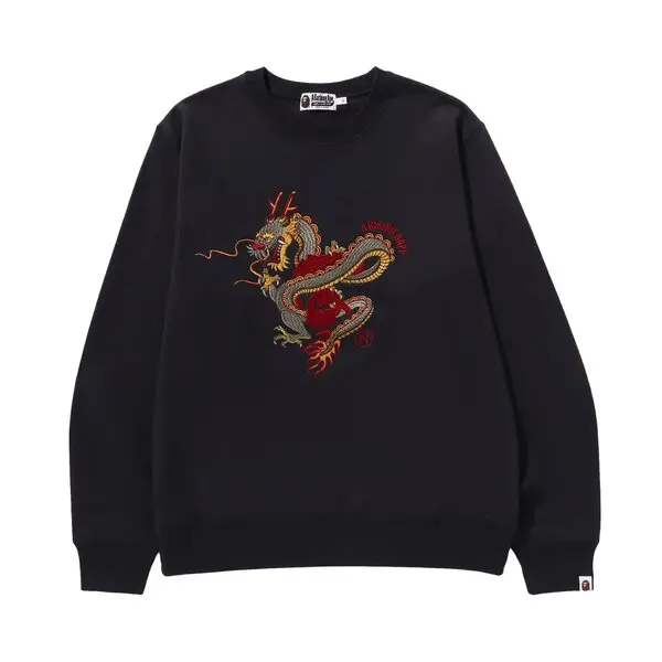 A BATHING APE Year Of Dragon Crewneck