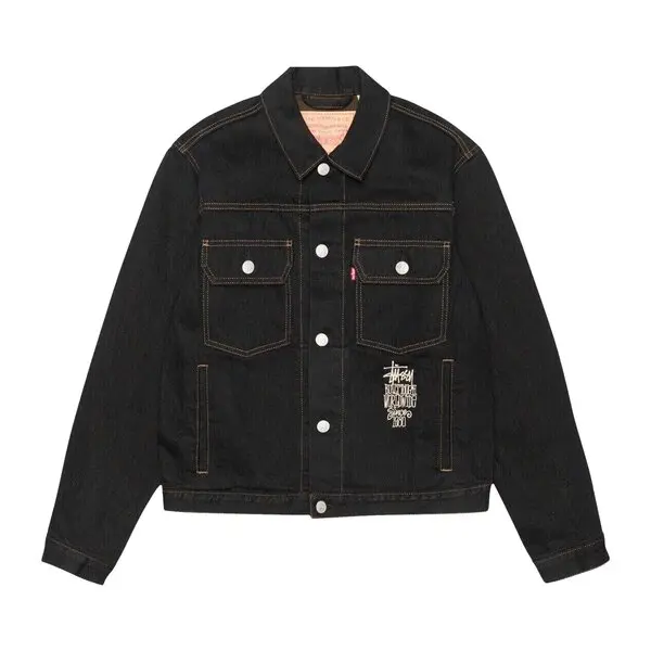 StÜssy X Levi's Trucker Jacket - Black