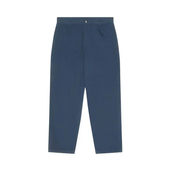 StÜssy Workgear Twill Trousers - Blue
