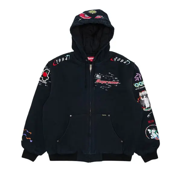 Supreme Aoi Hooded Work Jacket - Black