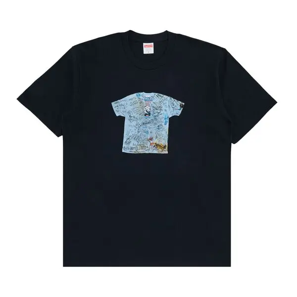 Supreme First Tee 'navy - Blue
