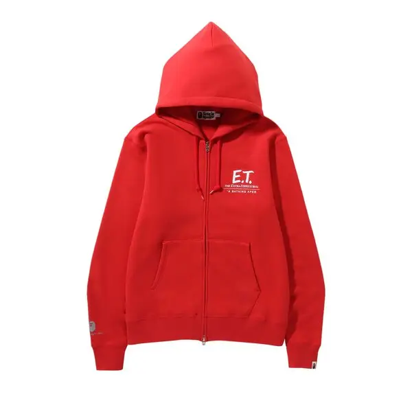 A BATHING APE X E.t. Ape Head Zip Hoodie