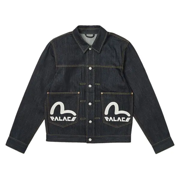 PALACE X Evisu Dice Denim Jacket