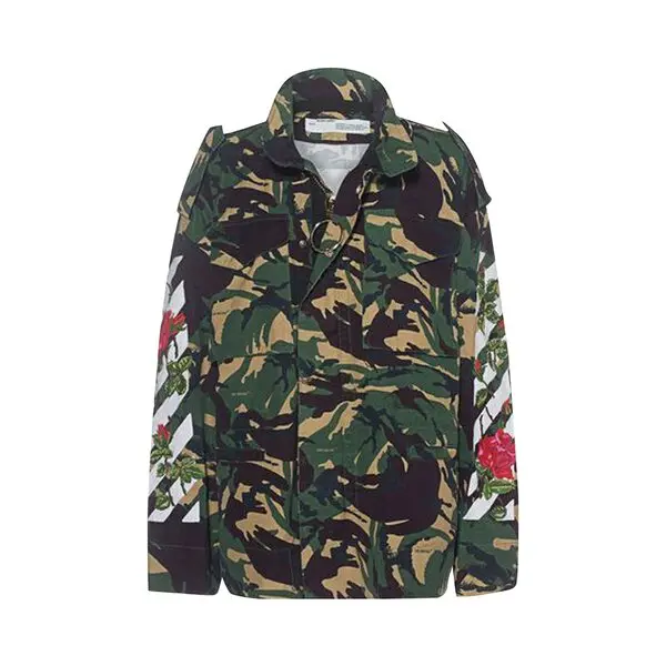 Off-White Camouflage Jacket