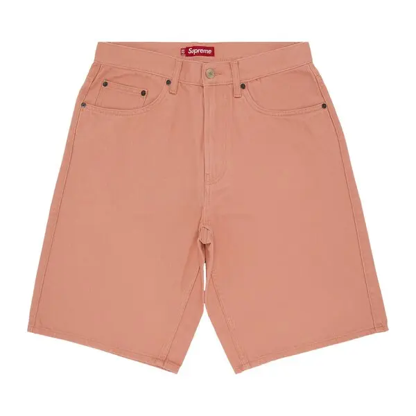 Supreme Baggy Denim Short - Orange