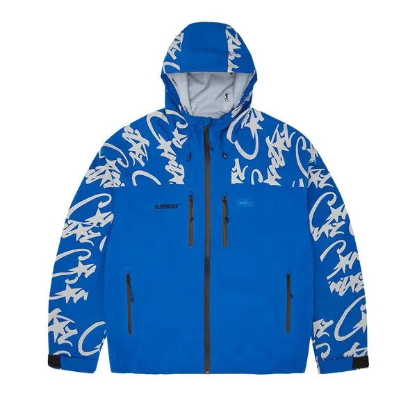 CORTEIZ Elitework Waterproof Shell Jacket - Blue