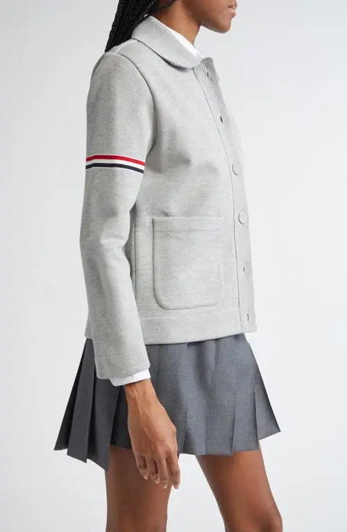 Thom Browne Jersey Stitch Loopback Bonded Jacket