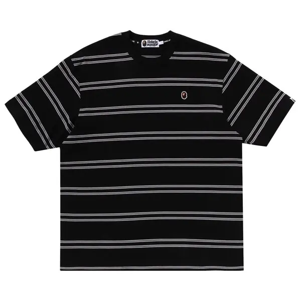 A BATHING APE Ape Head One Point Hoop Relaxed Fit Tee