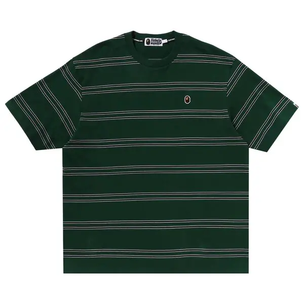 A BATHING APE Ape Head One Point Hoop Relaxed Fit Tee