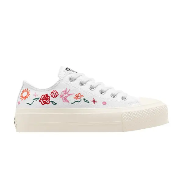 CONVERSE Chuck Taylor All Star Lift Platform Low Sneakers - White