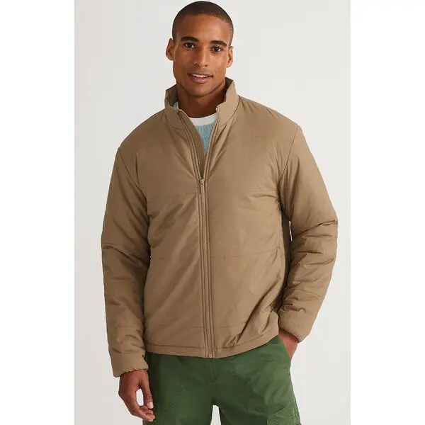LANDS' END Insulated Packable Jacket - Toasted Rye