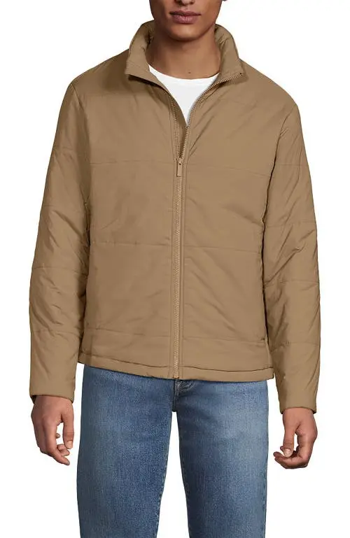 LANDS' END Insulated Packable Jacket - Toasted Rye
