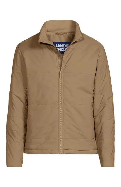 LANDS' END Insulated Packable Jacket - Toasted Rye