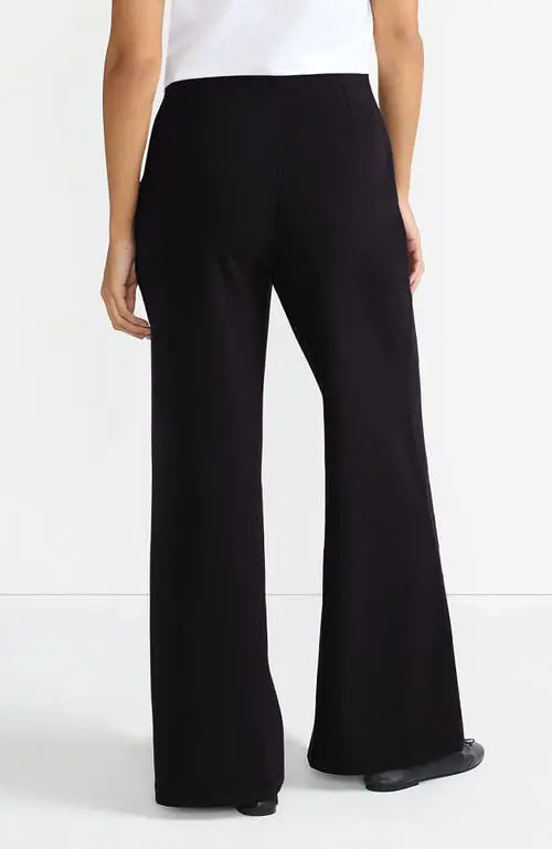 LANDS' END Starfish High Rise Palazzo Pants - Black