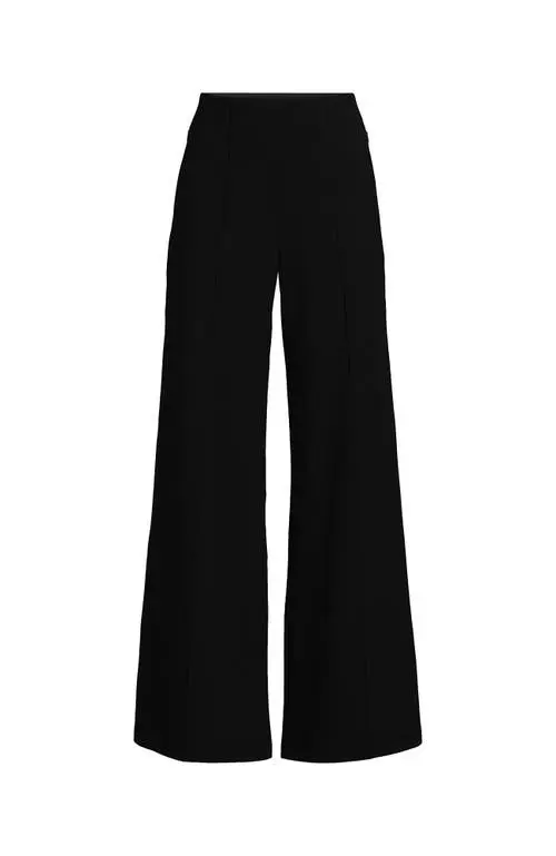 LANDS' END Starfish High Rise Palazzo Pants - Black