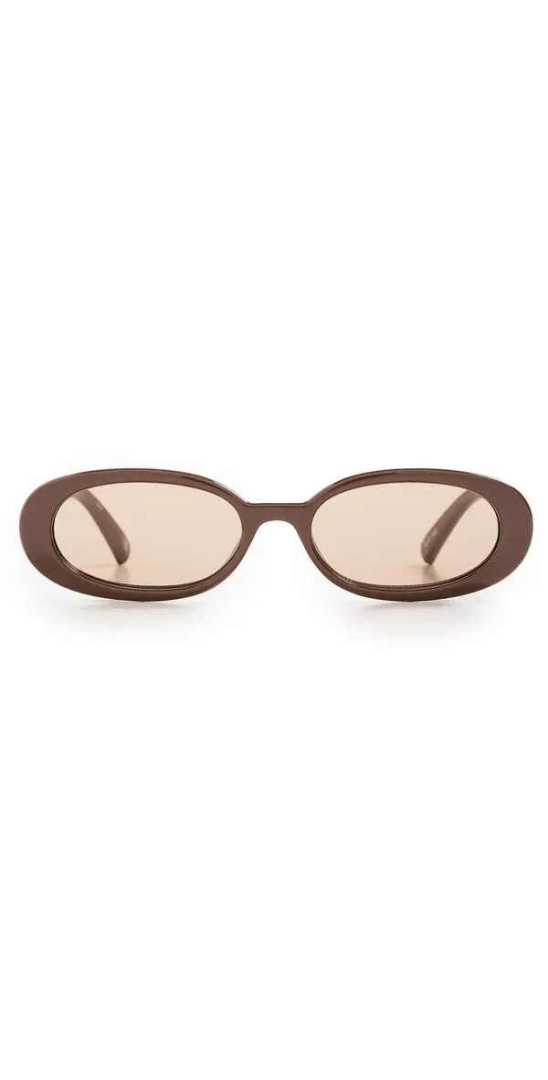 Le Specs Outta Love Sunglasses - Cocoa