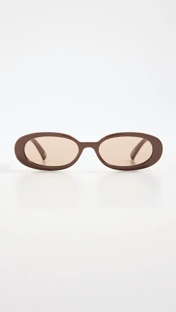 Le Specs Outta Love Sunglasses - Cocoa