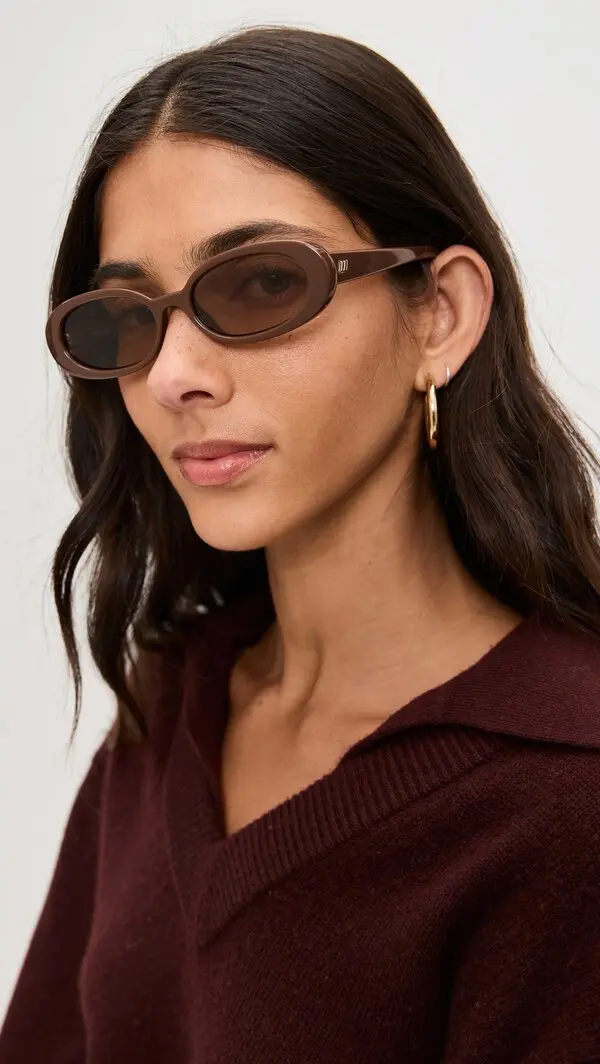 Le Specs Outta Love Sunglasses - Cocoa