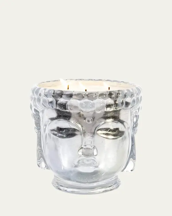 THOMPSON FERRIER 40 Oz Supernova Buddha Candle - Clear