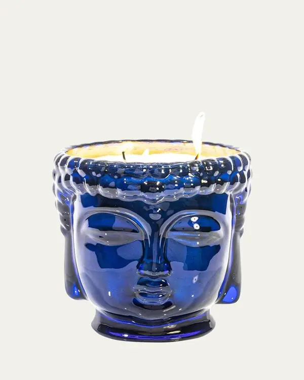 THOMPSON FERRIER 40 Oz Caesonia Buddha Candle - Blue
