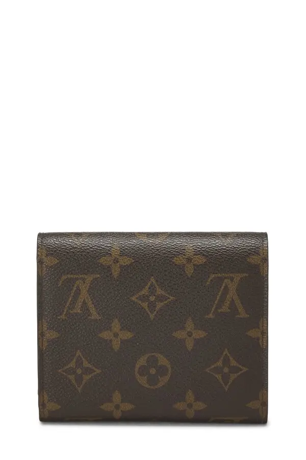 LOUIS VUITTON Monogram Canvas Joey Wallet