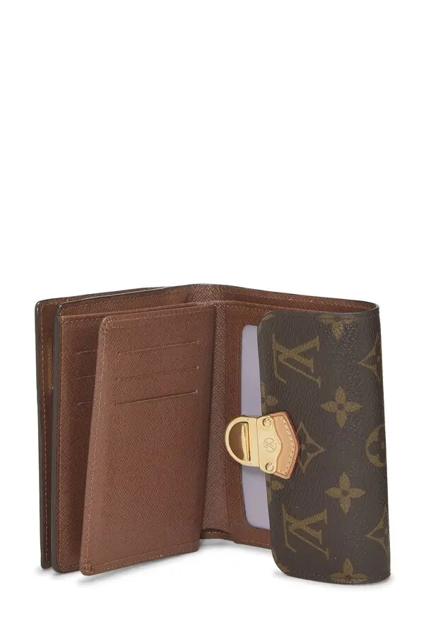 LOUIS VUITTON Monogram Canvas Joey Wallet