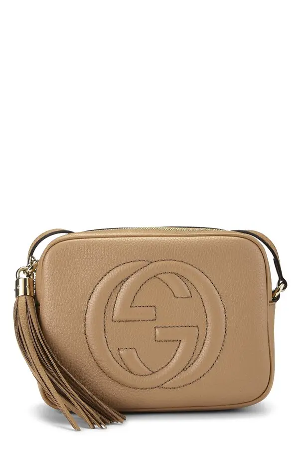 Gucci Leather Soho Disco Shoulder Bag - Brown