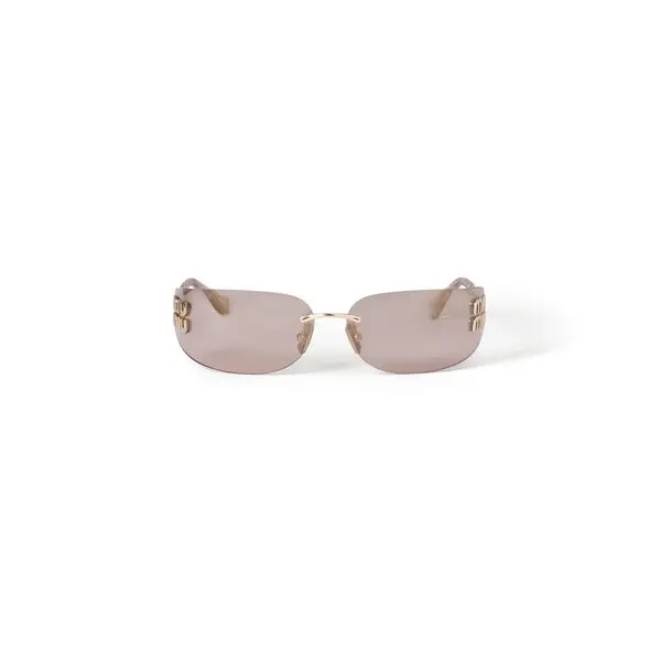 Miu Miu Aube Sunglasses - Bronze Lenses