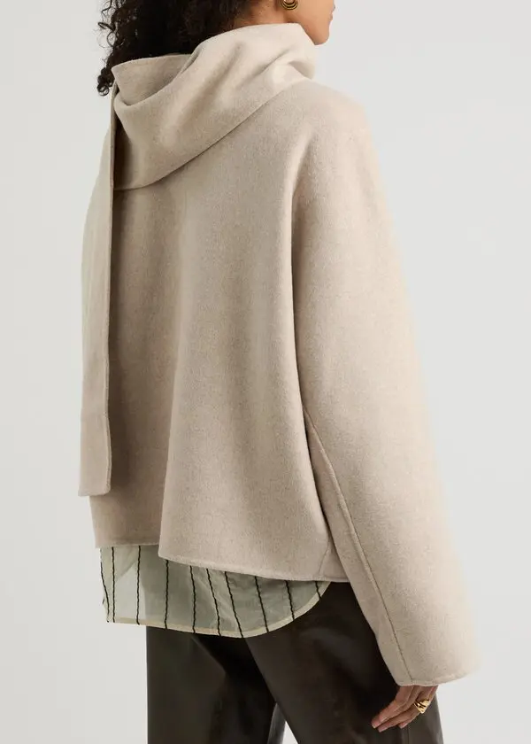 Day Birger Et Mikkelsen Desiree Scarf-effect Felt Jacket