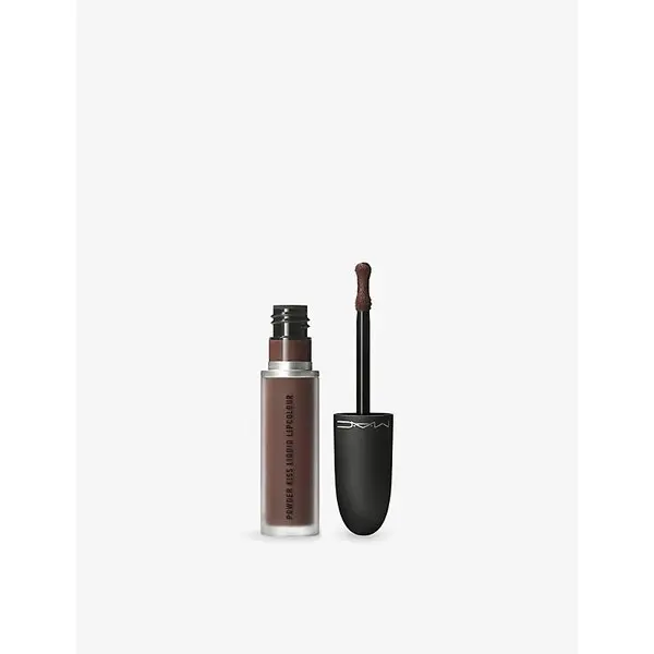 MAC COSMETICS Powder Kiss Liquid Lipcolour 5ml - Chestnut