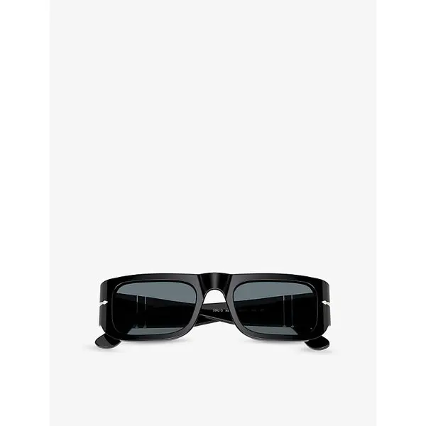 Persol Po3362s Pillow-frame Sunglasses - Black