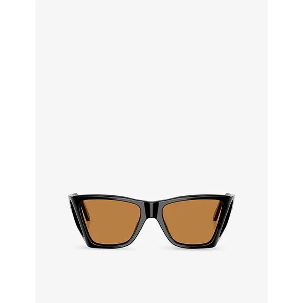 Persol Rectangle-frame Sunglasses - Black