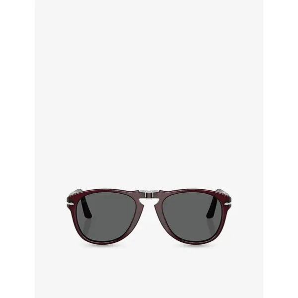 Persol Pilot-frame Sunglasses - Red