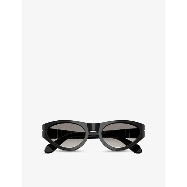 Persol Po0052s Pillow-frame Sunglasses - Black